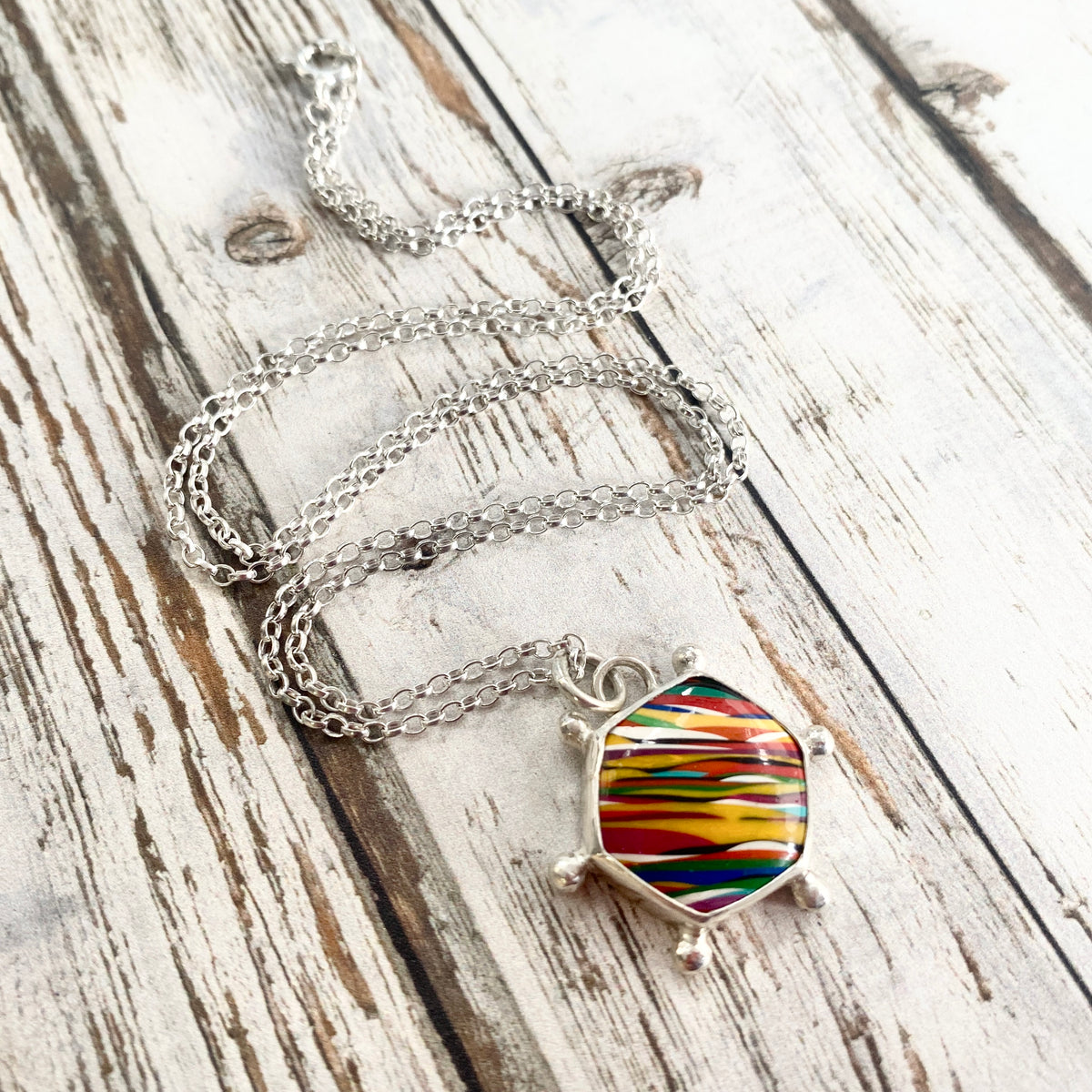 Surfite Hexagonal Pendant – Made with LOVE in Lancashire